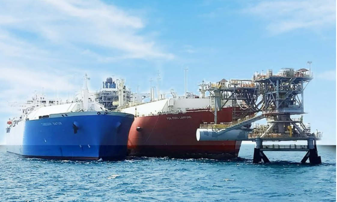 Indonesia’s Lampung FSRU wraps up first STS LNG op in 2023